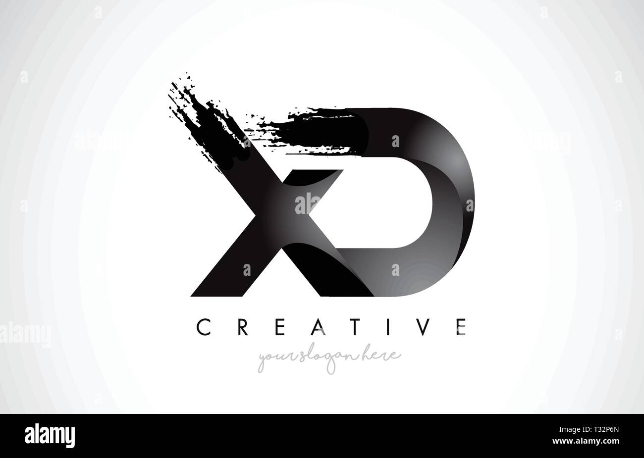 Xd font hi-res stock photography and images - Alamy