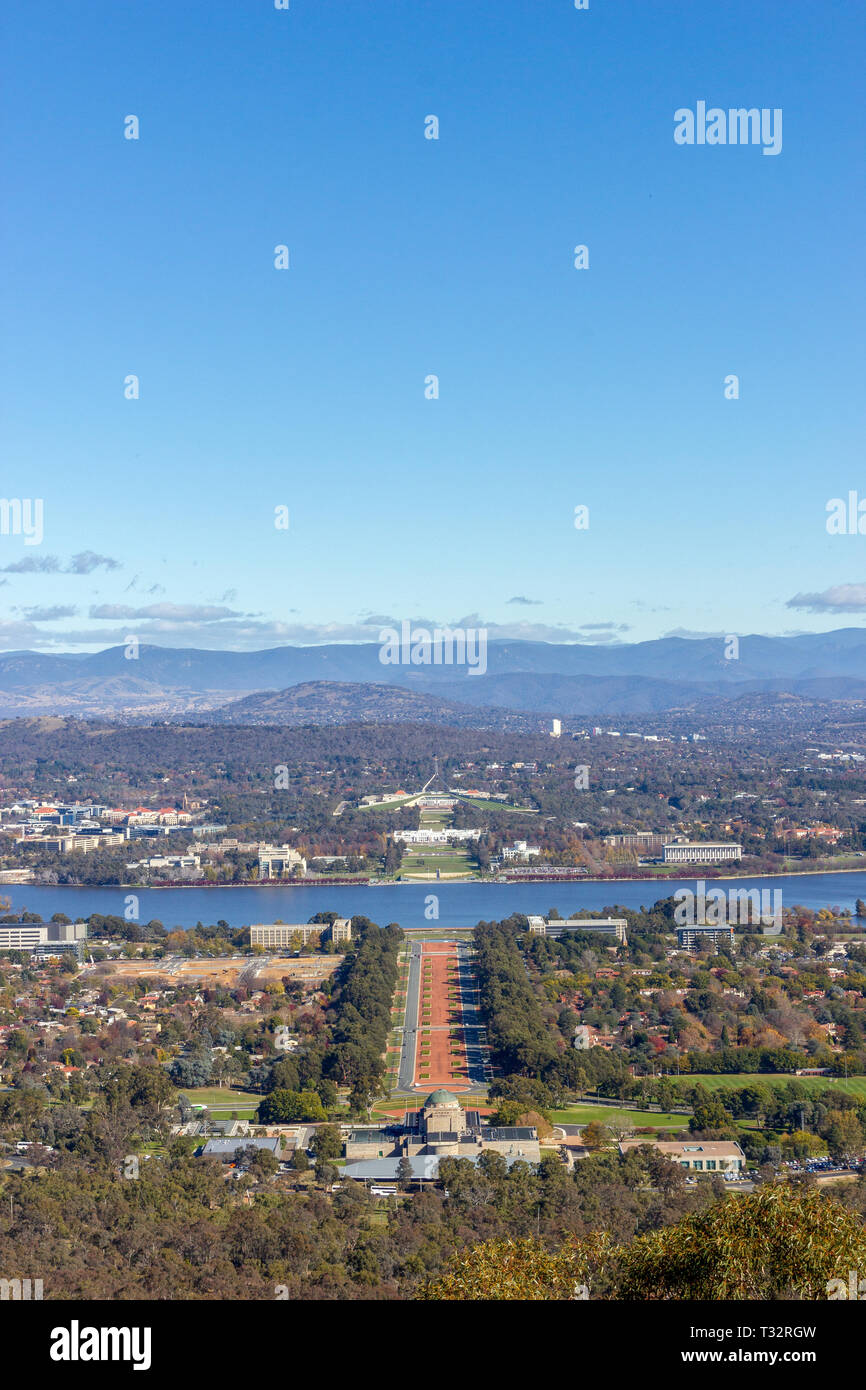 Canberra skyline hi-res stock photography and images - Alamy