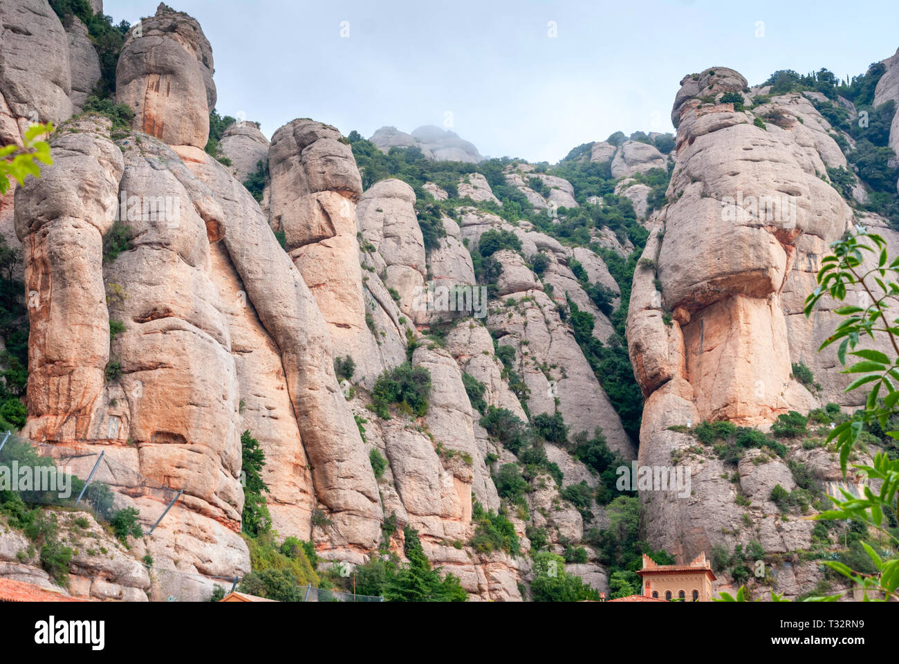 Montserrat is a mountain near Barcelona, in Catalonia. It is the site ...