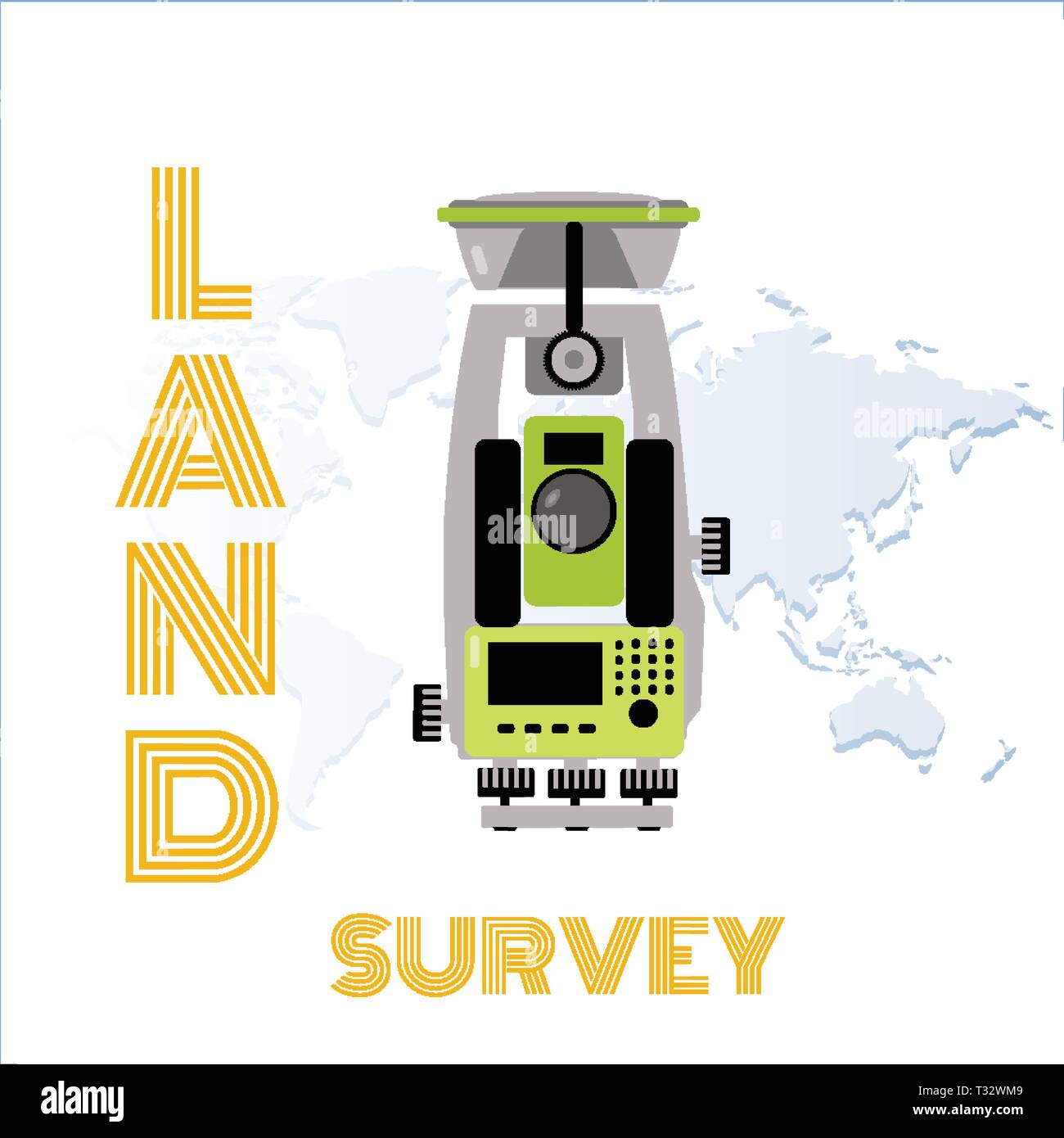 Geodetic measurement hi-res stock photography and images - Alamy