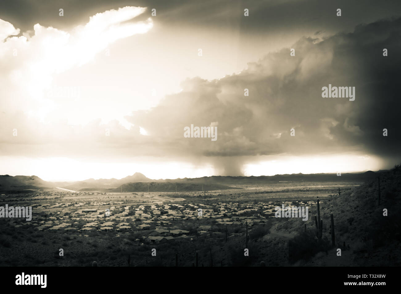 Monsoon storm approaching hi-res stock photography and images - Alamy