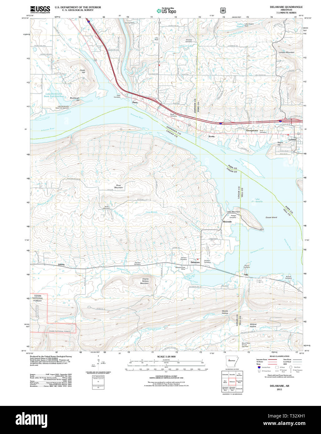 Map Of Delaware High Resolution Stock Photography and Images - Alamy