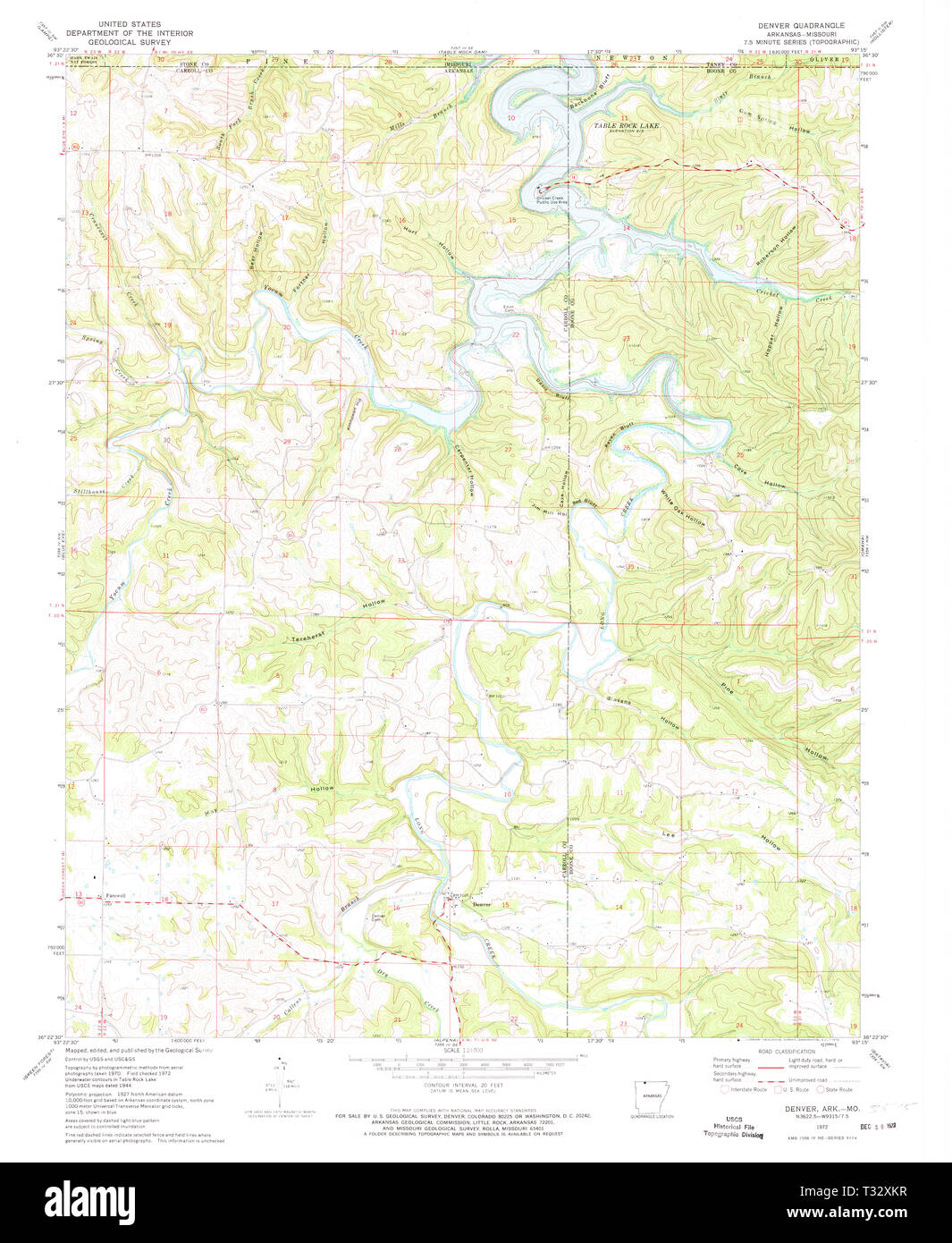 Denver map historical hi-res stock photography and images - Alamy