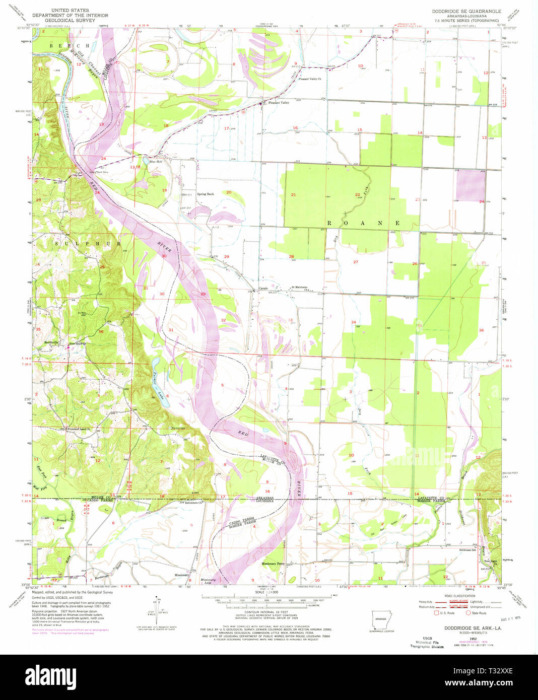 Doddridge map hi-res stock photography and images - Alamy