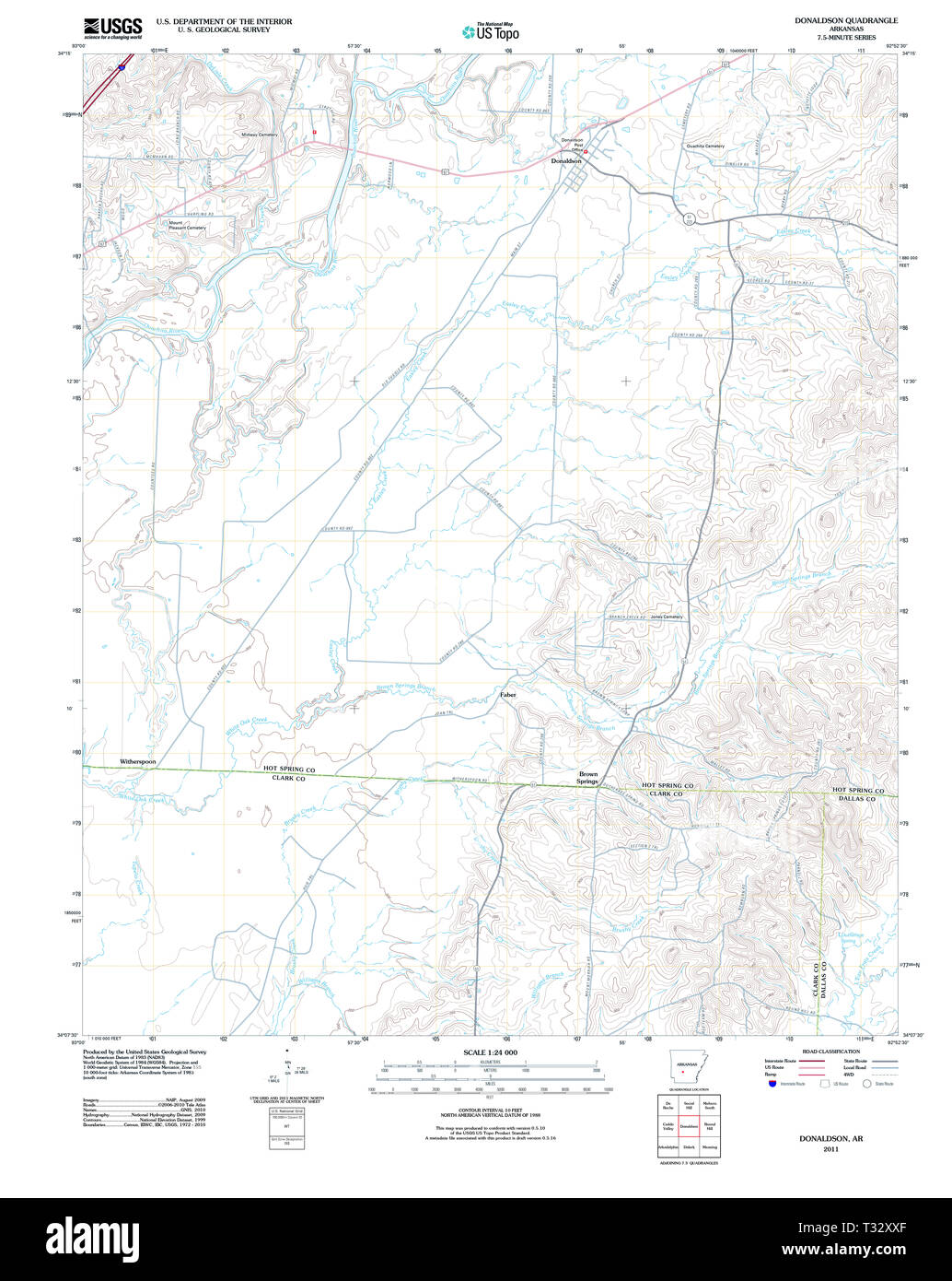 Donaldson map hi-res stock photography and images - Alamy