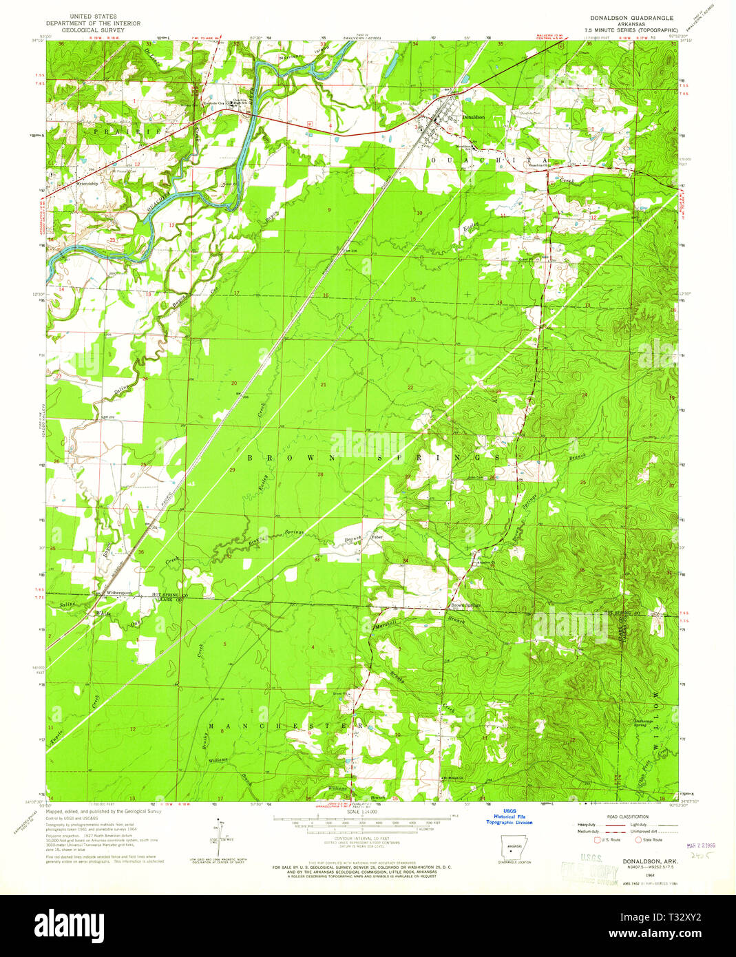 Donaldson map hi-res stock photography and images - Alamy