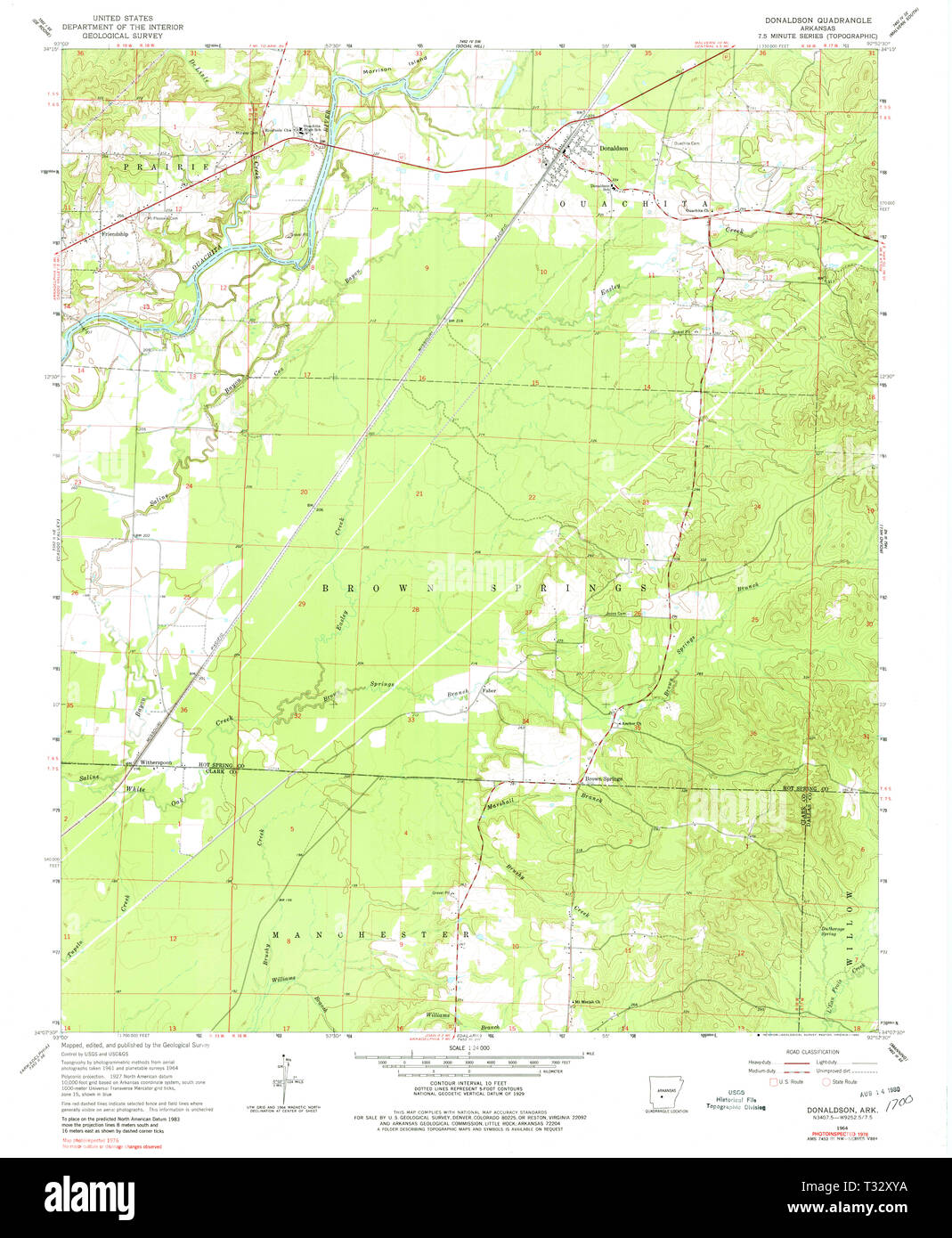 Donaldson map hi-res stock photography and images - Alamy