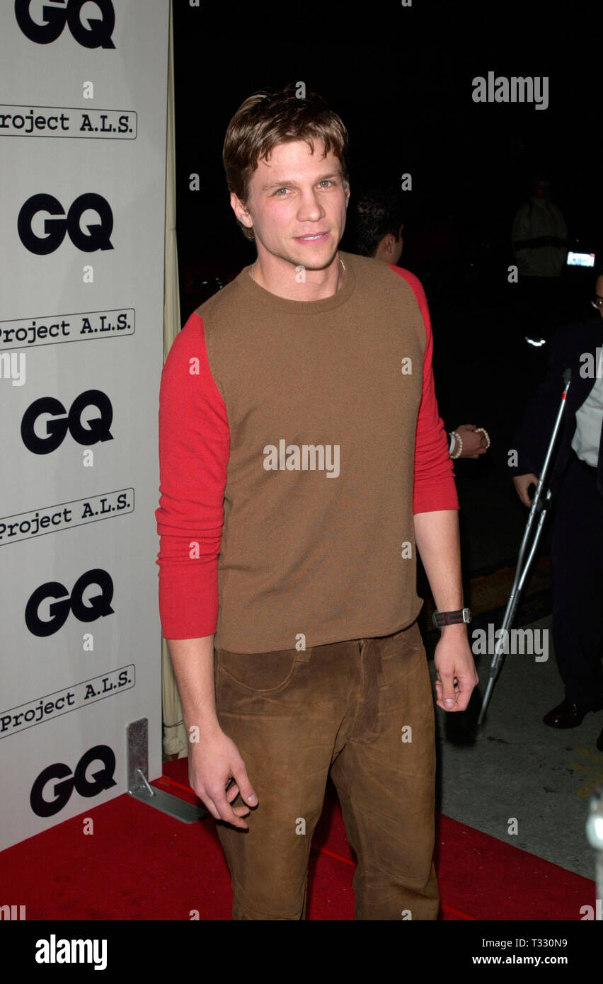 LOS ANGELES, CA. February 15, 2001: Actor MARC BLUCAS at the second ...