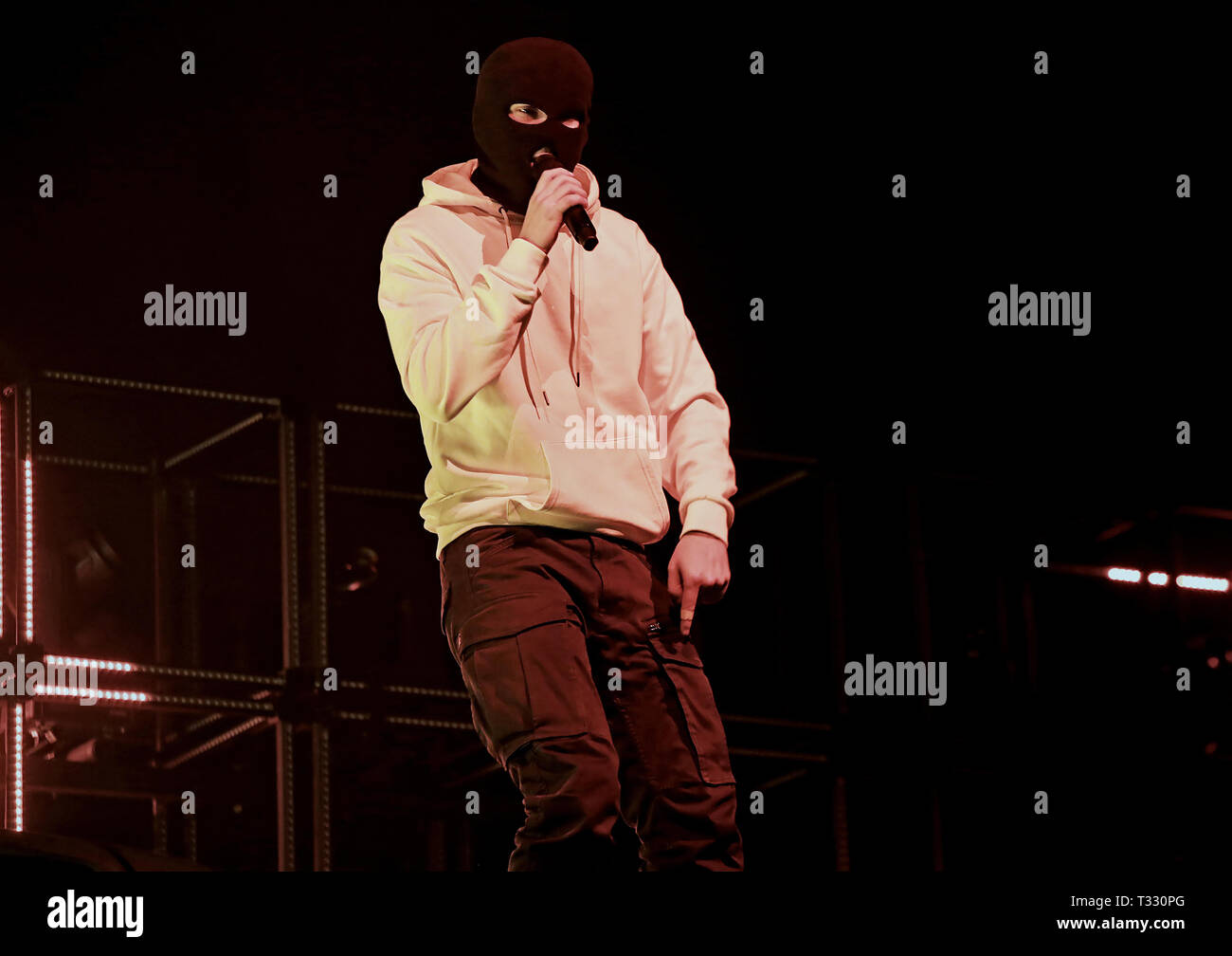 Twenty One Pilots perform at Manchester Arena Featuring: Twenty One ...