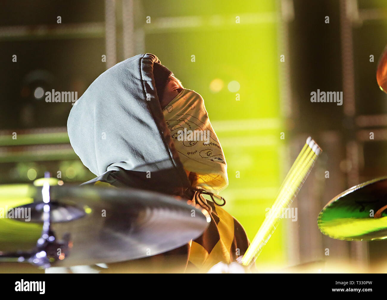 Twenty One Pilots perform at Manchester Arena Featuring: Twenty One ...