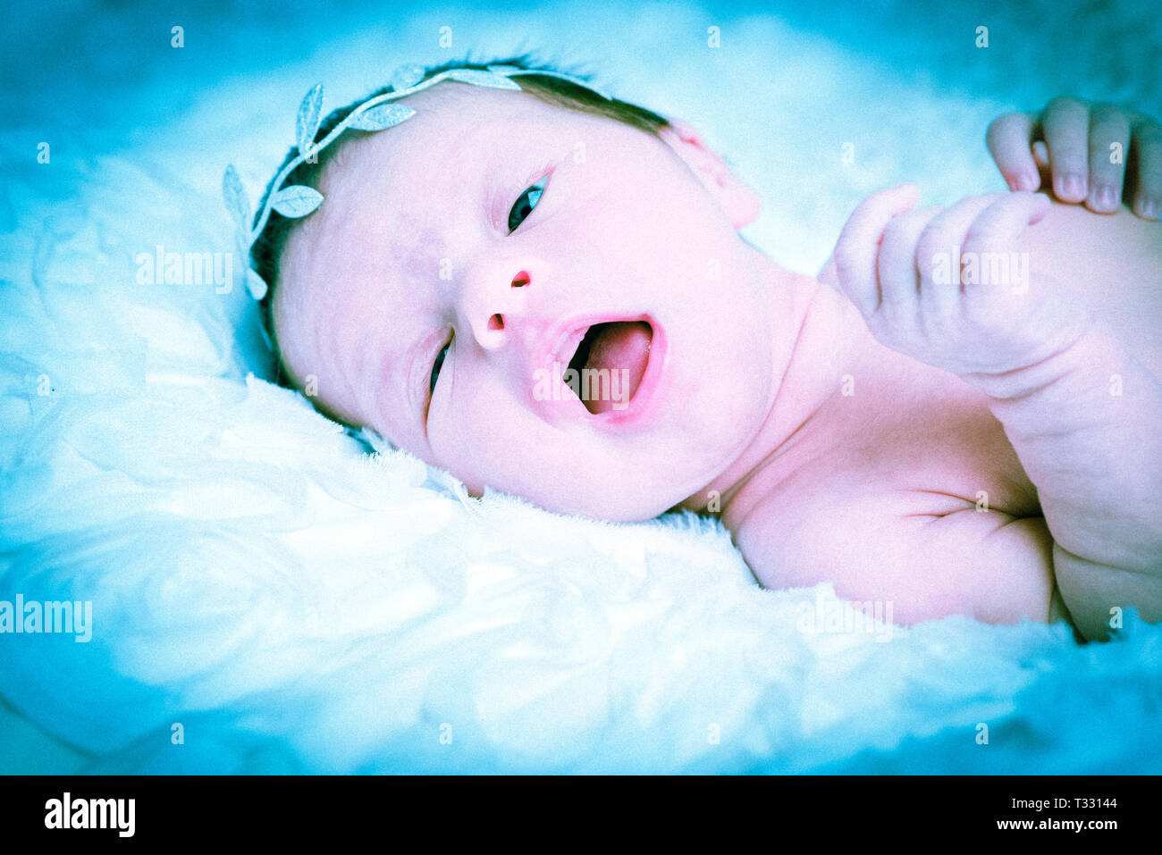 Vocalizing baby hi-res stock photography and images - Alamy