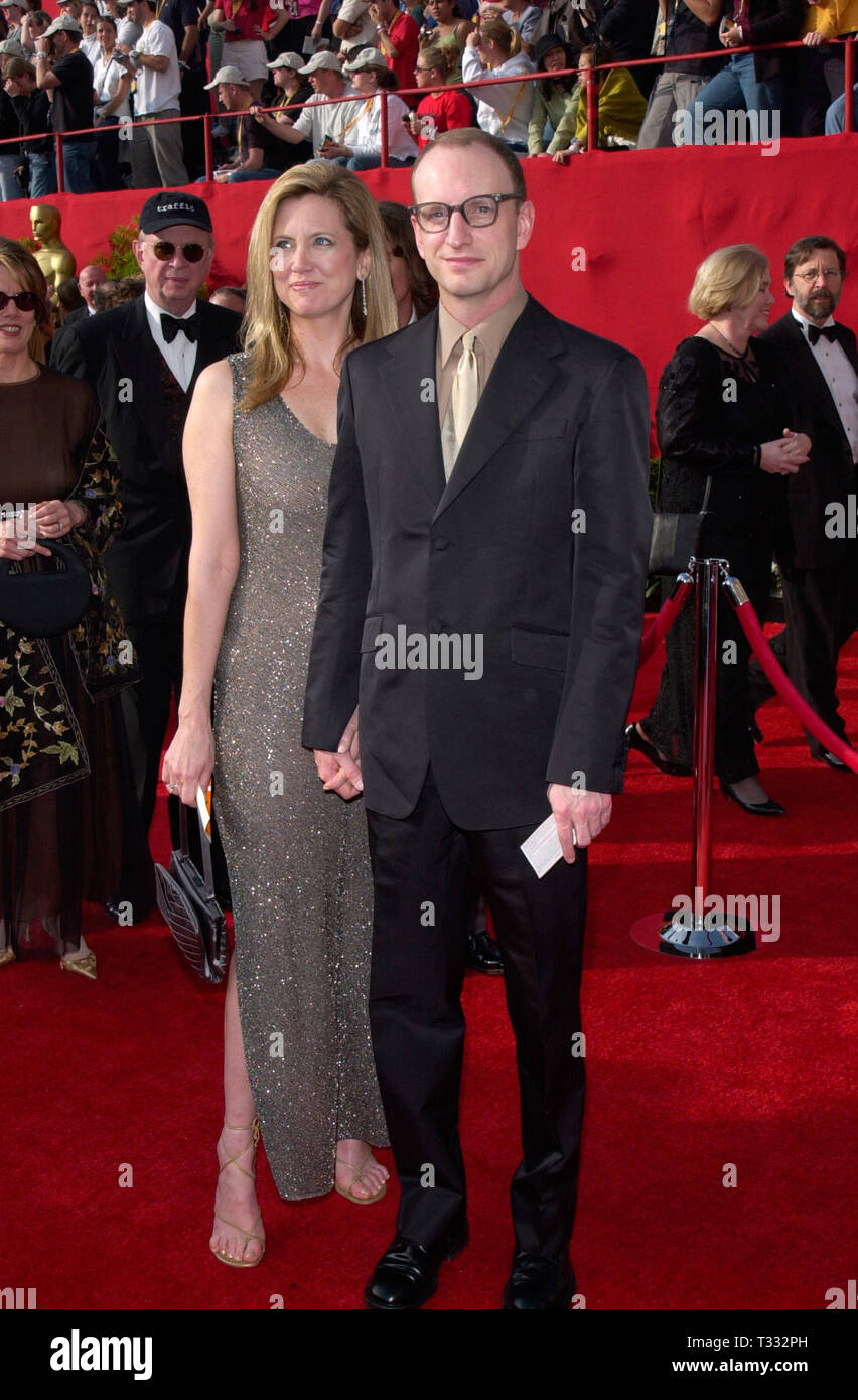 LOS ANGELES, CA. March 25, 2001: Director STEPHEN SODERBERGH & producer ...