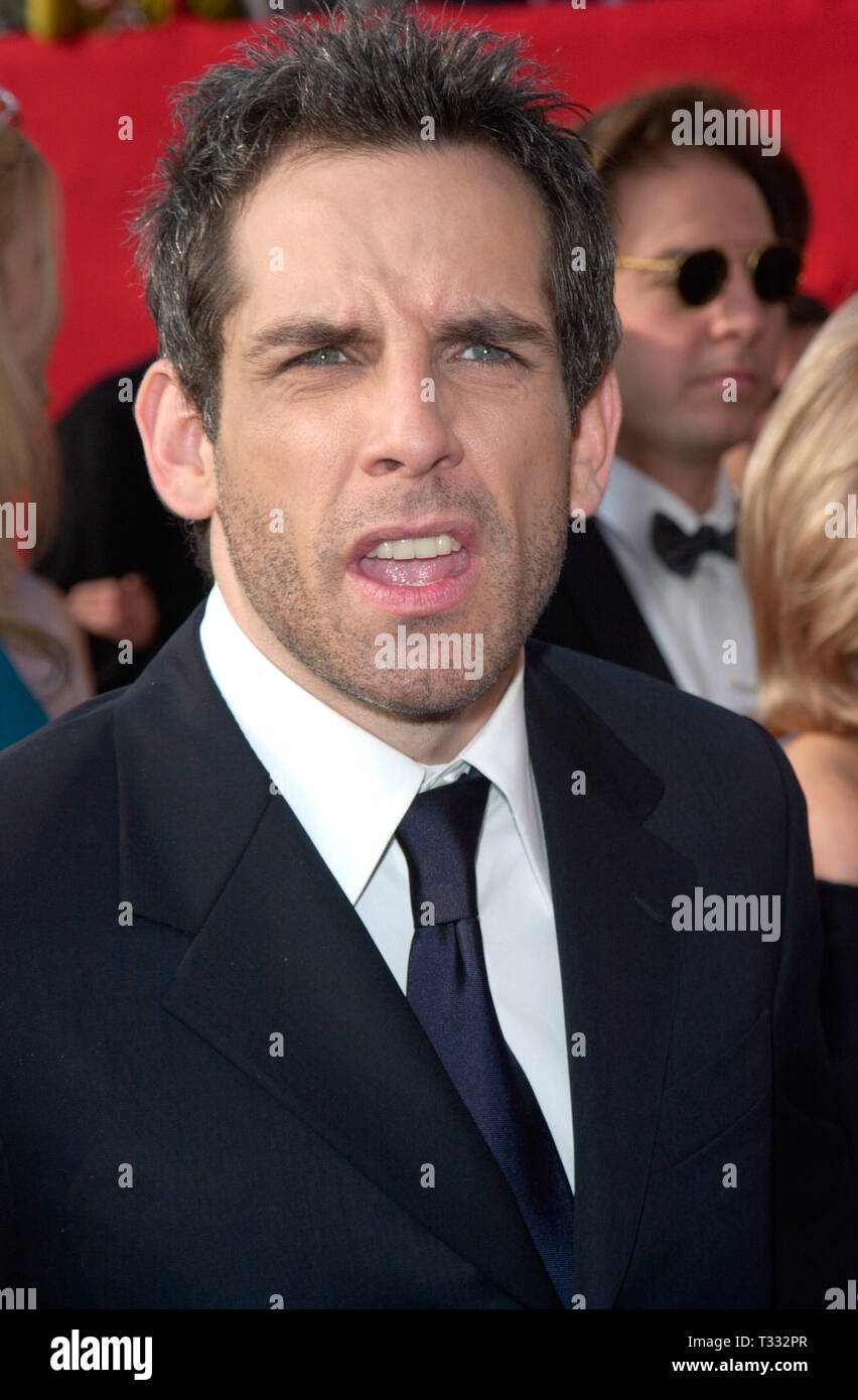 LOS ANGELES, CA. March 25, 2001: BEN STILLER at the 73rd Annual Academy ...