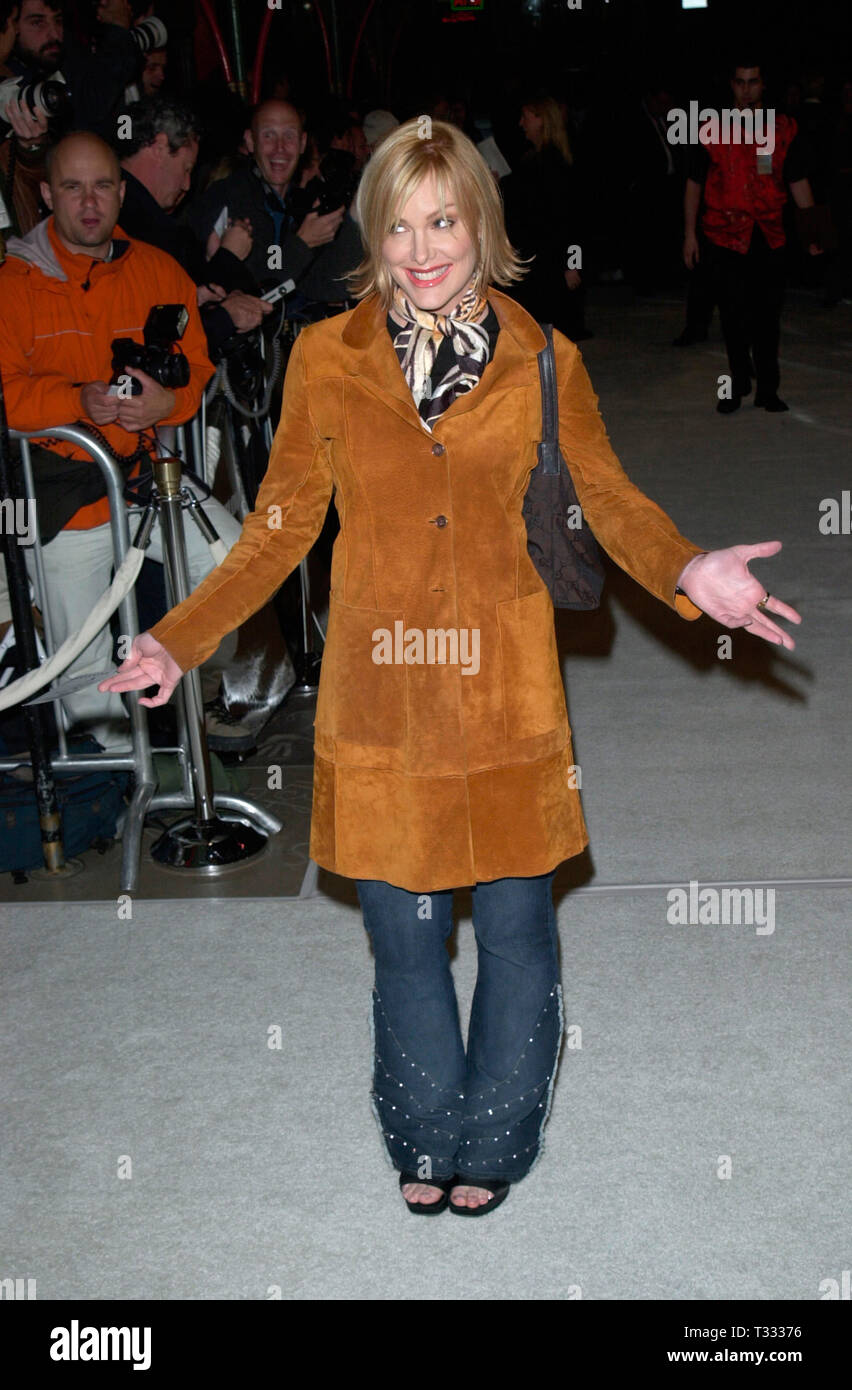 LOS ANGELES, CA. March 29, 2001: TV presenter KATE WAGNER at the ...