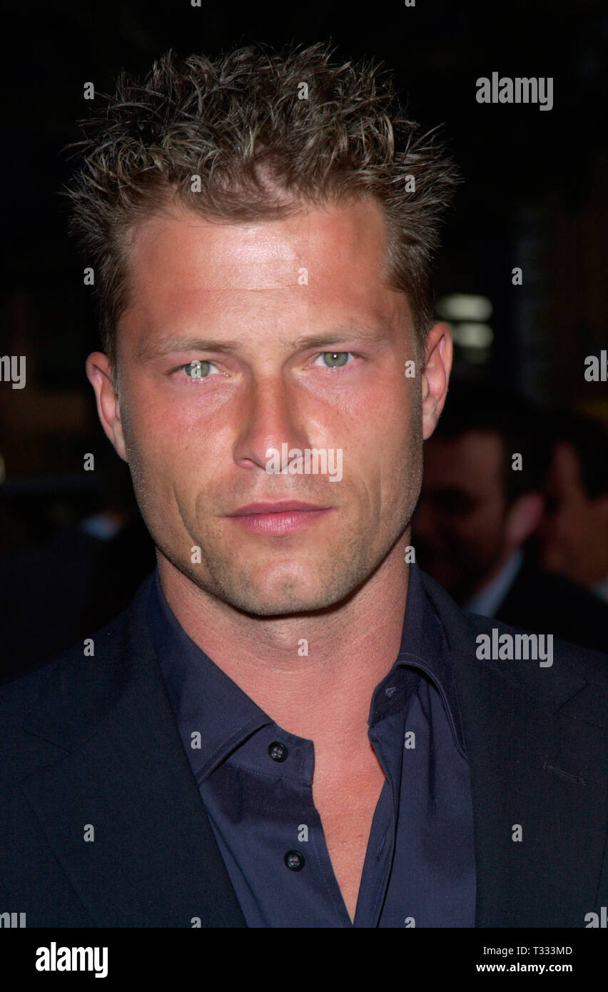 LOS ANGELES, CA. April 16, 2001: Actor TIL SCHWEIGER at the premiere of ...