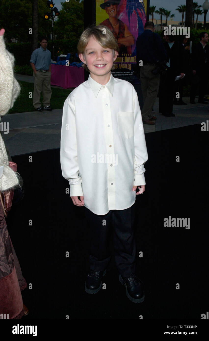 LOS ANGELES, CA. April 18, 2001: Actor SERGE COCKBURN at the US ...