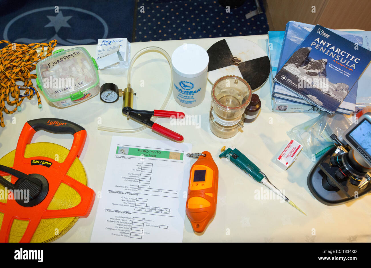 Scientific equipment, part of a citizen sceince project, studying ...
