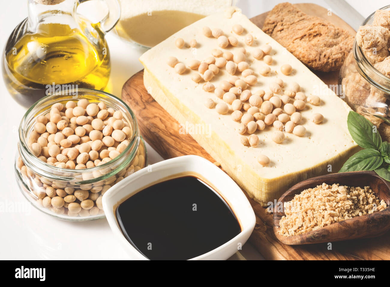 Soy products hi-res stock photography and images - Alamy