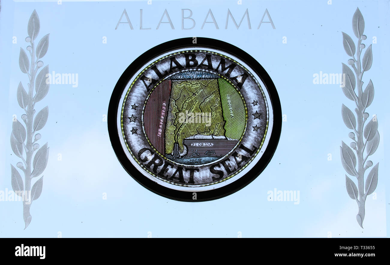 Great Seal of Alabama Stock Photo - Alamy