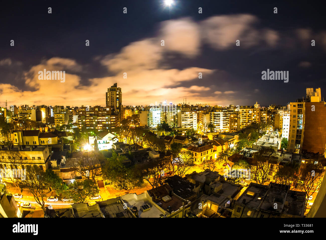 Montevideo uruguay night view hi-res stock photography and images - Alamy