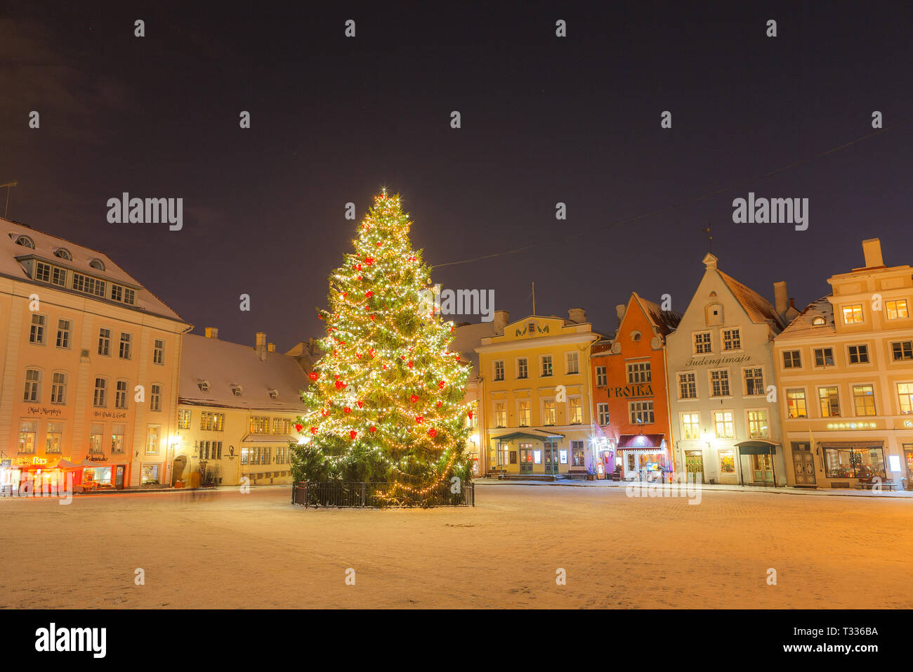 Tallinn Main Square Estonia High Resolution Stock Photography and ...
