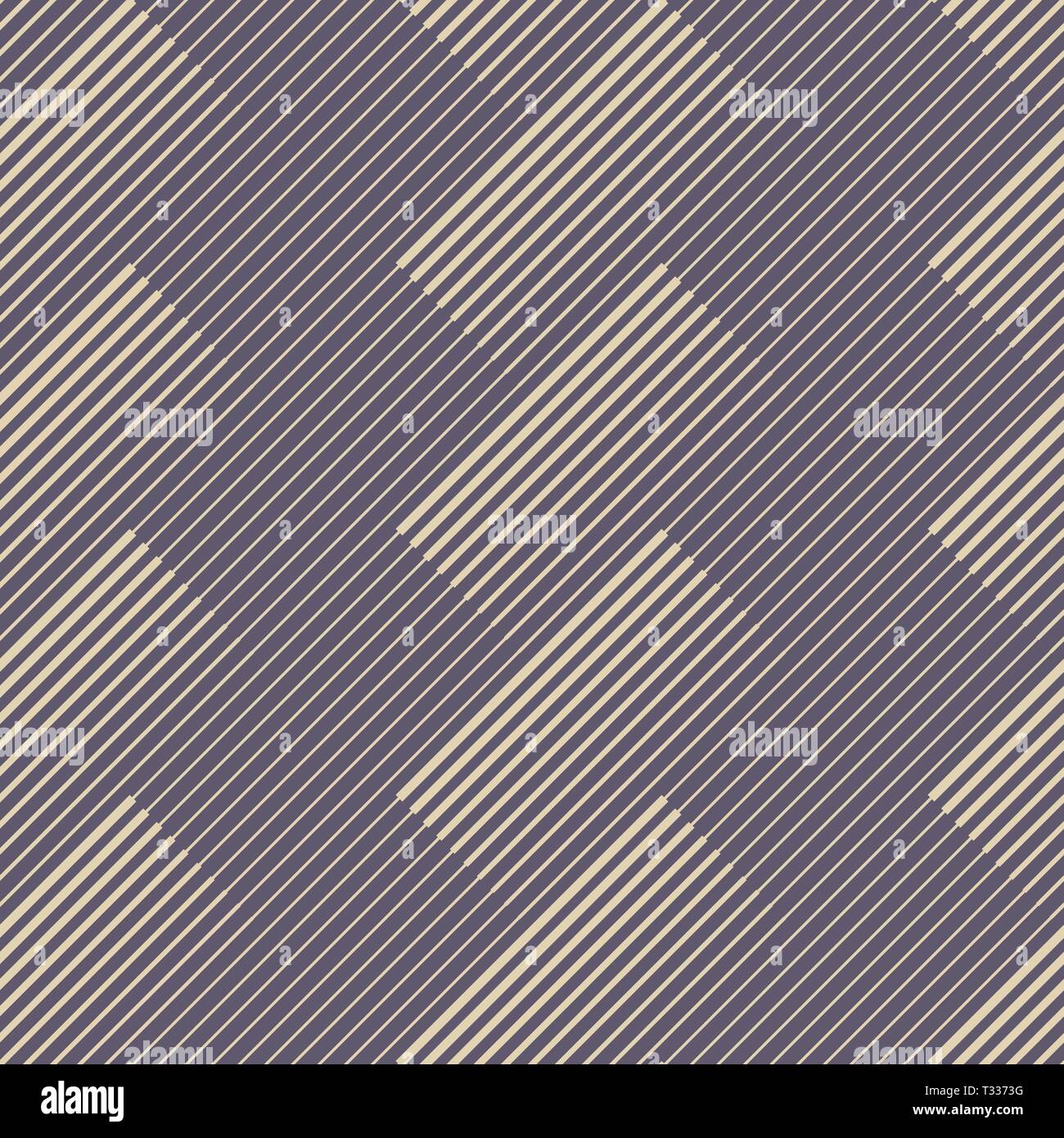 Abstract seamless pattern with diagonal lines of different thickness ...
