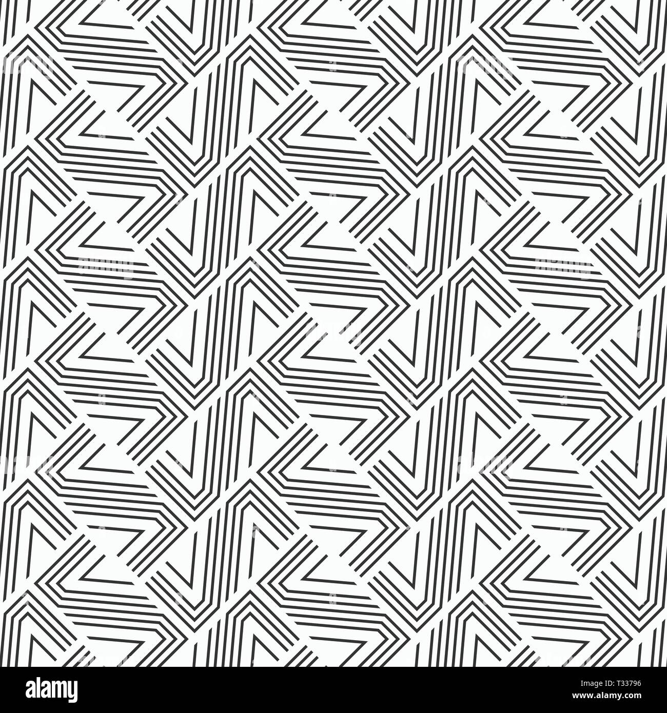 Abstract seamless pattern. Modern stylish texture. Geometric grid ...
