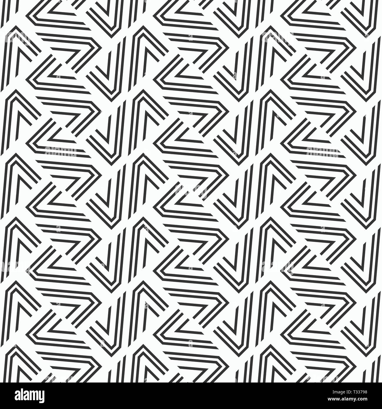 Abstract seamless pattern. Modern stylish texture. Geometric grid ...