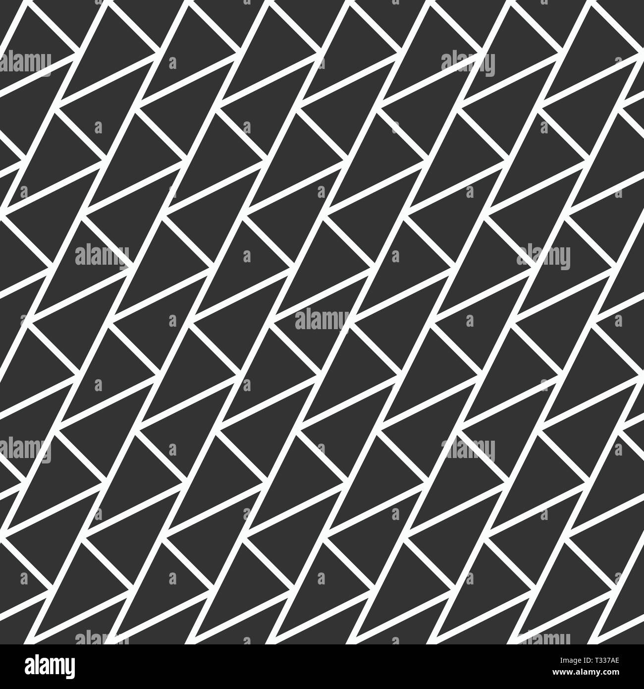 Abstract seamless pattern. Modern stylish texture. Repeating geometric tiles with filled ...