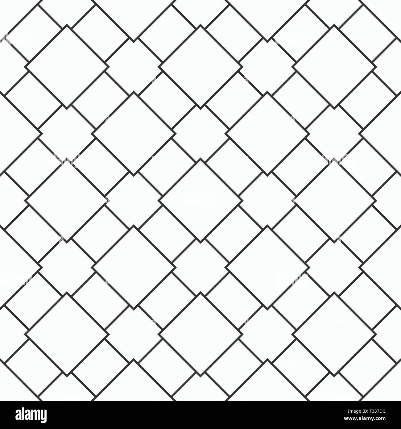 Abstract geometric seamless pattern of overlapping rhombuses. Trendy ...