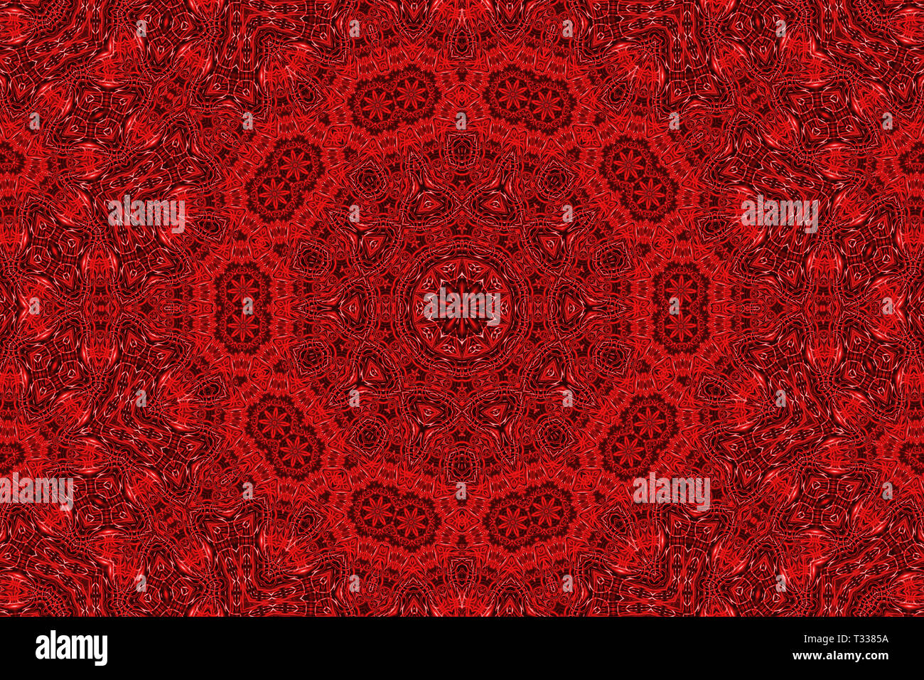 Red ornamental line hi-res stock photography and images - Alamy