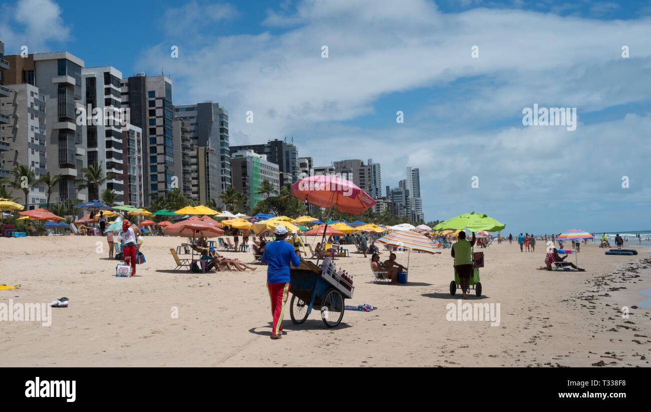 The beach, Recife, Brazil Stock Photo - Alamy