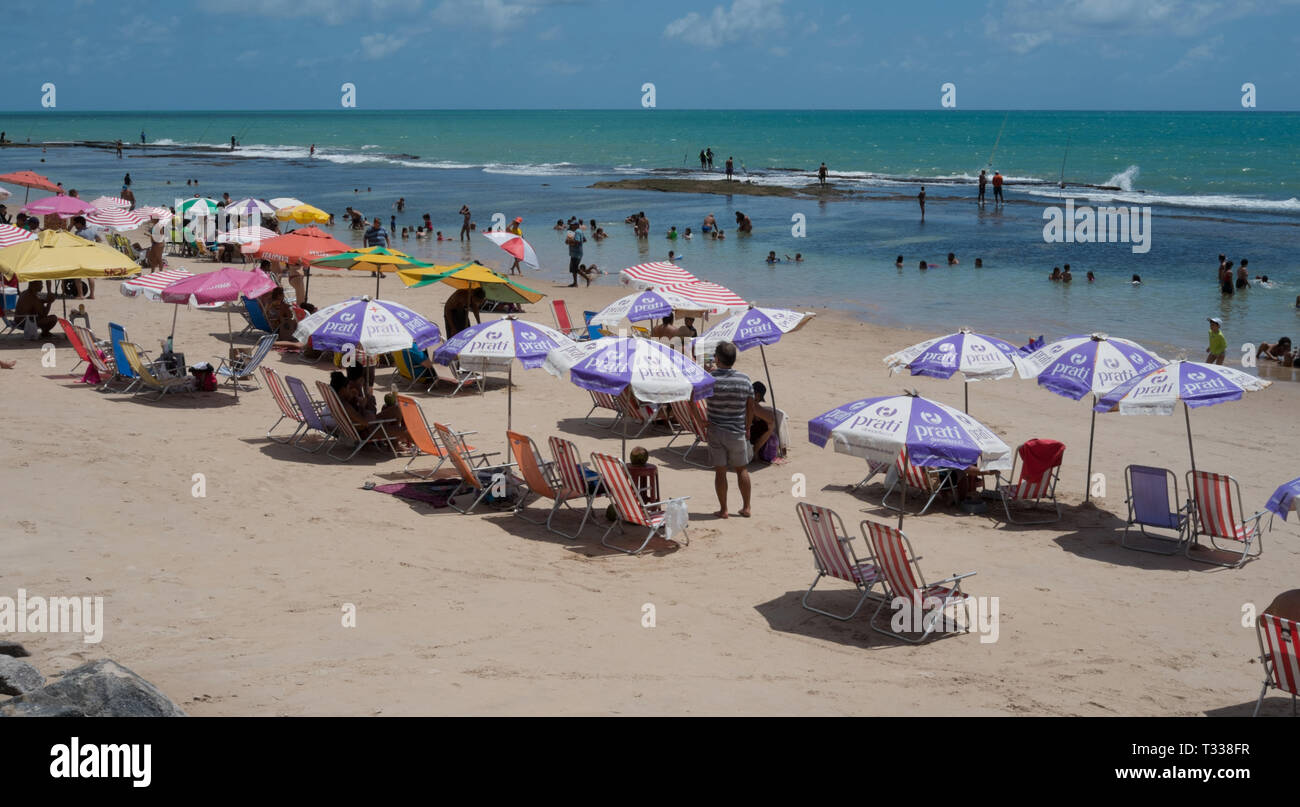 Beachfront, Recife, Brazil Stock Photo - Alamy