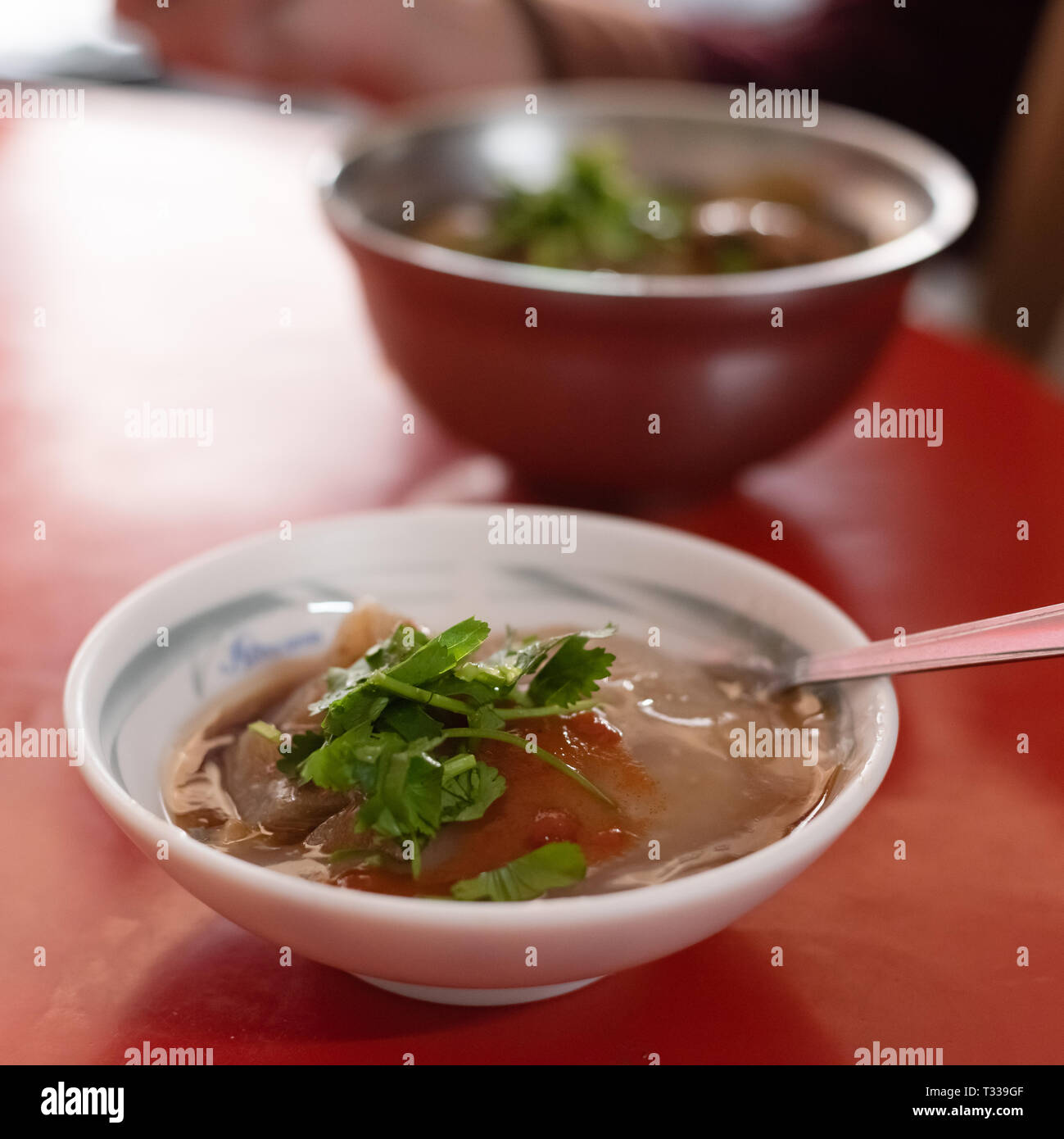Taiwanese Meatballs, famous and traditional taste snacks Stock Photo ...