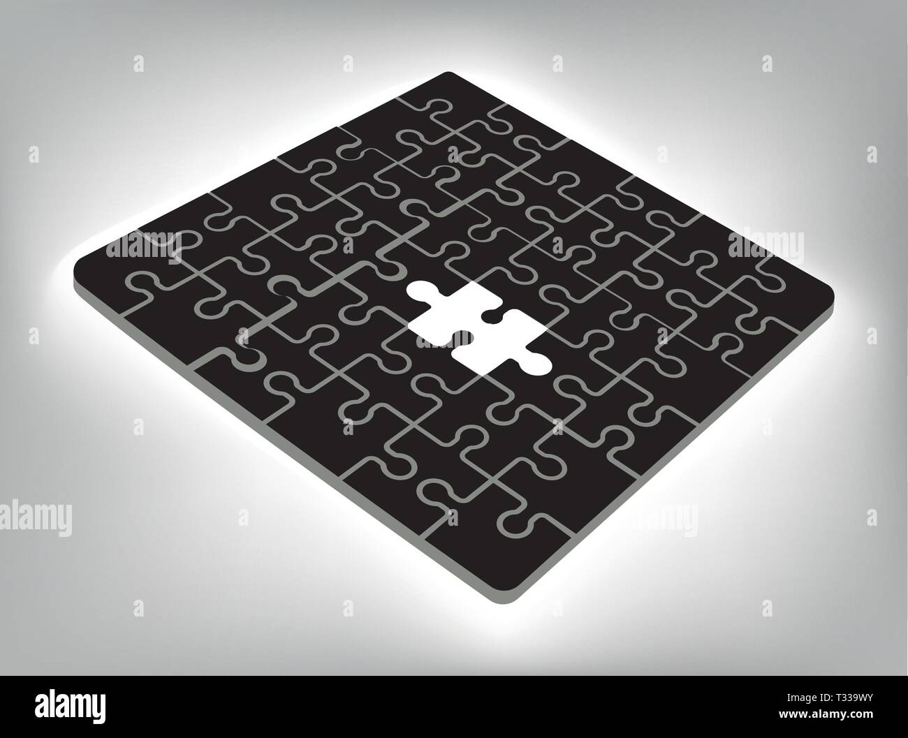 Puzzle banner presentation background. Abstract puzzle, pieces puzzles ...