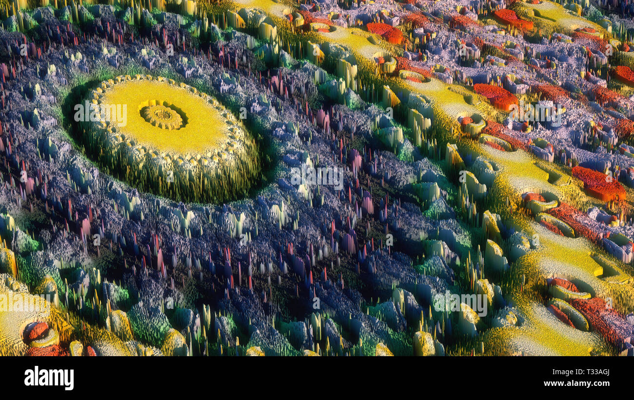 3d rendering. Abstract background and colors Stock Photo - Alamy