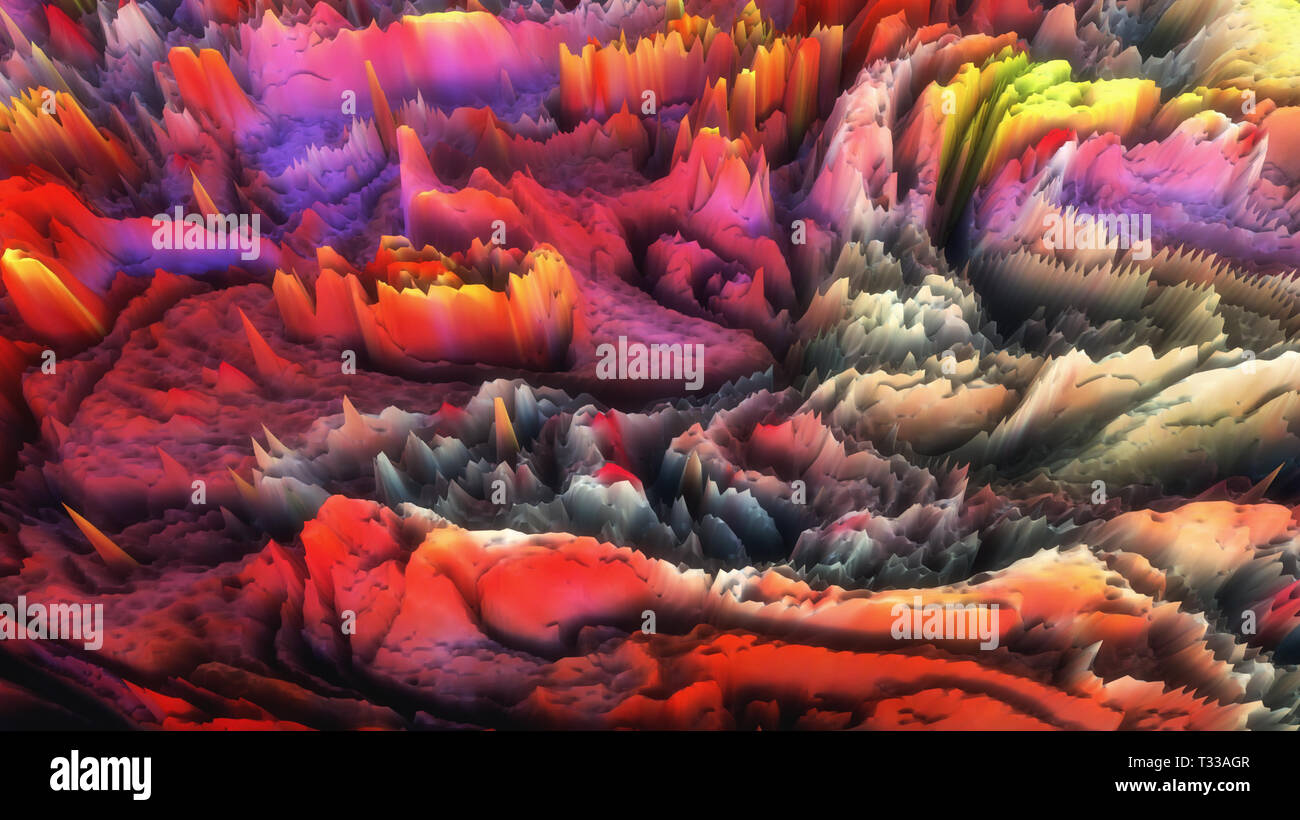 3d rendering. Abstract background and colors Stock Photo - Alamy