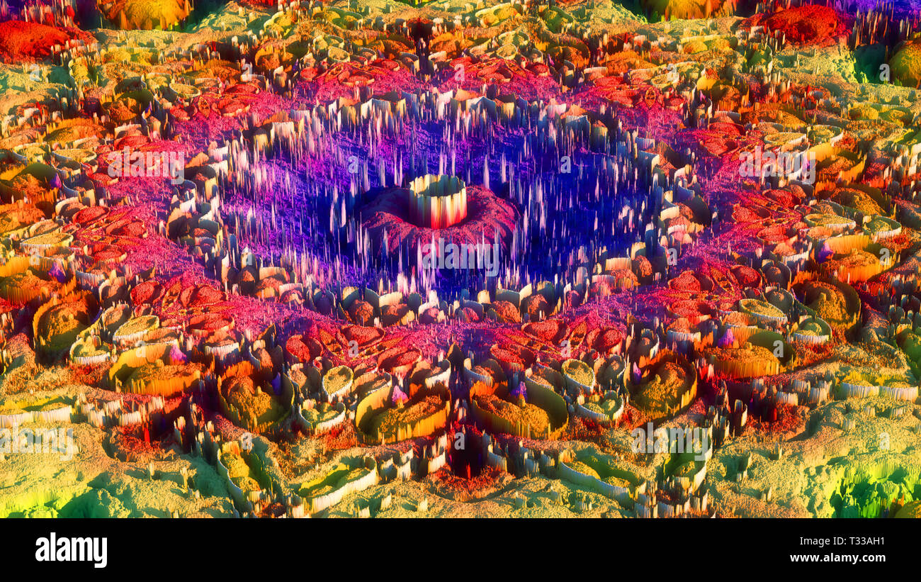 3d rendering. Abstract background and colors Stock Photo - Alamy