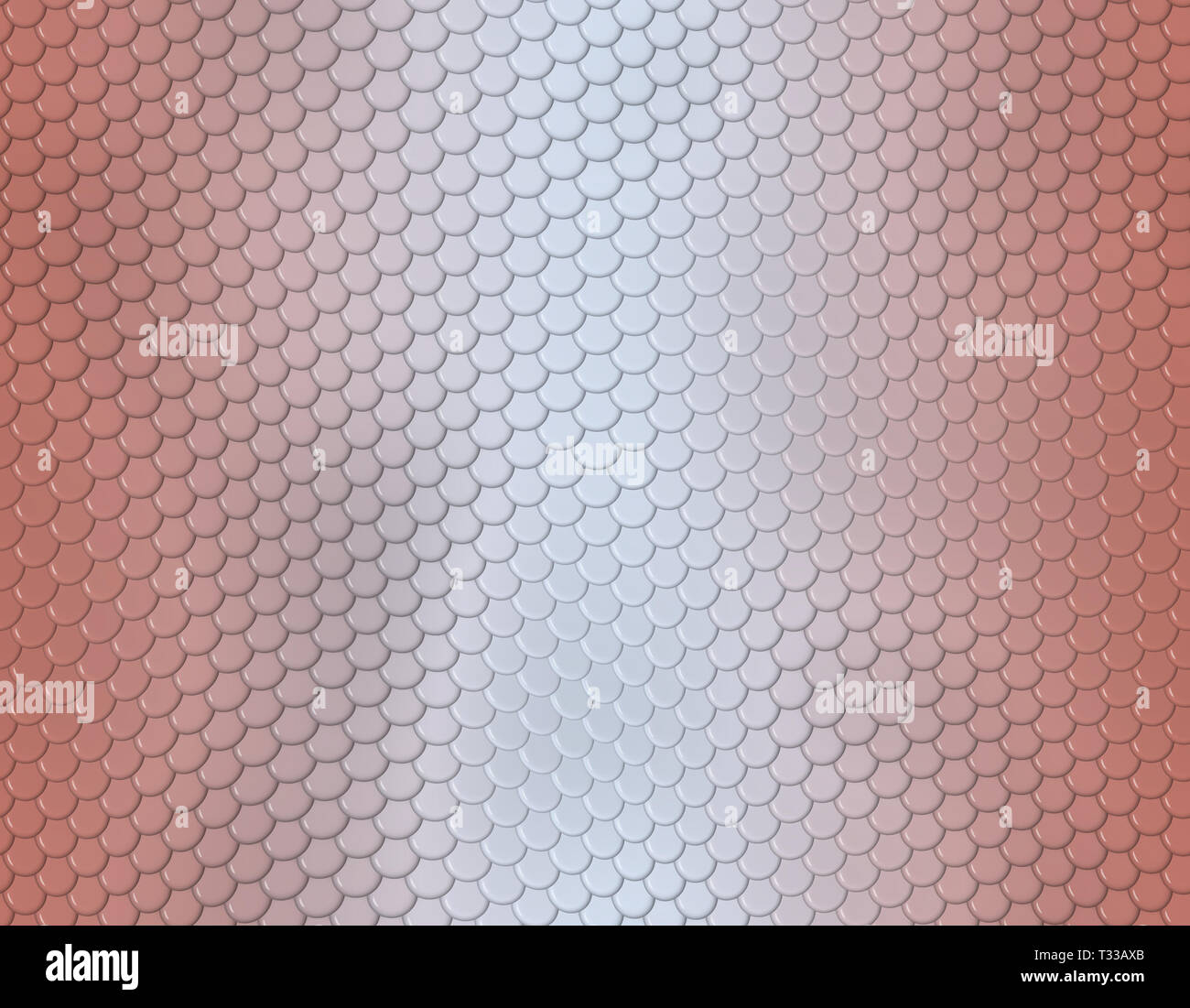 Pink and white gradient snake skin seamless pattern, round scale Stock ...