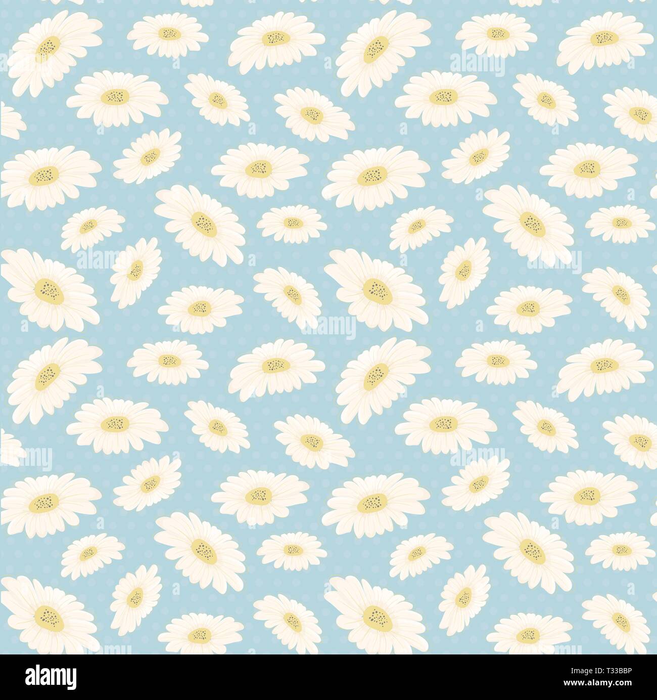 White daisy flower Stock Vector Images - Alamy