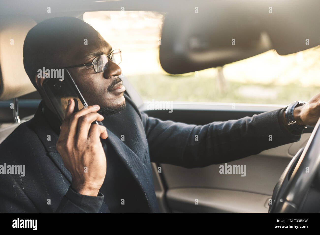 Hasty executive hi-res stock photography and images - Alamy