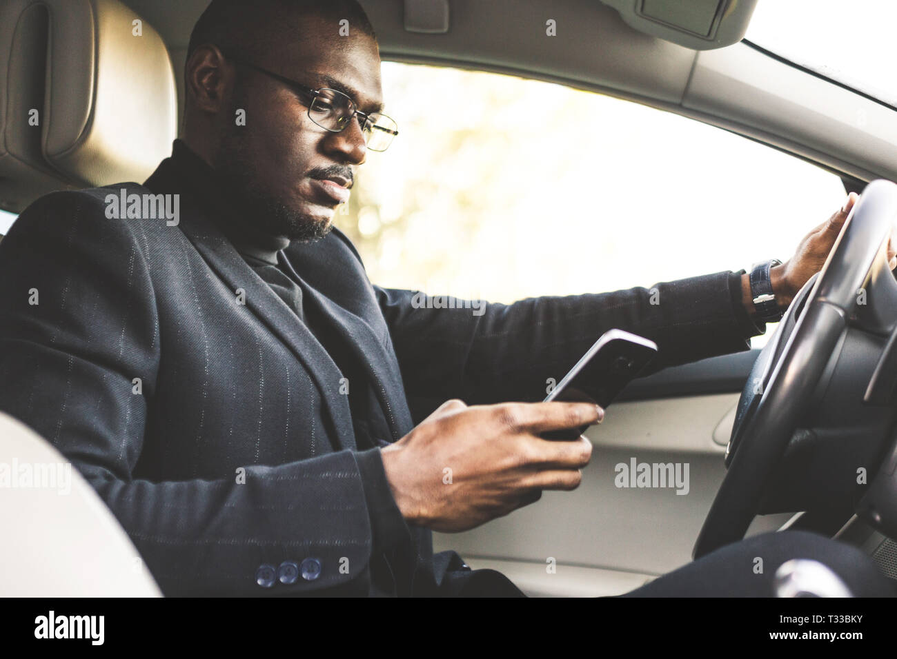 Hasty executive hi-res stock photography and images - Alamy