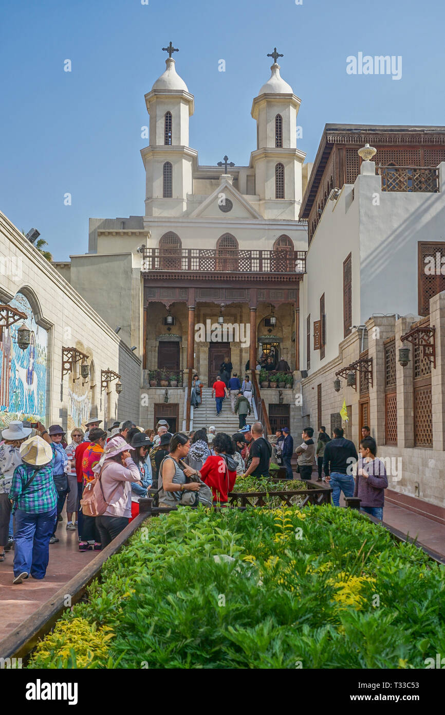 Cairo, Egypt: Saint Virgin Mary's Coptic Orthodox Church, aka The ...