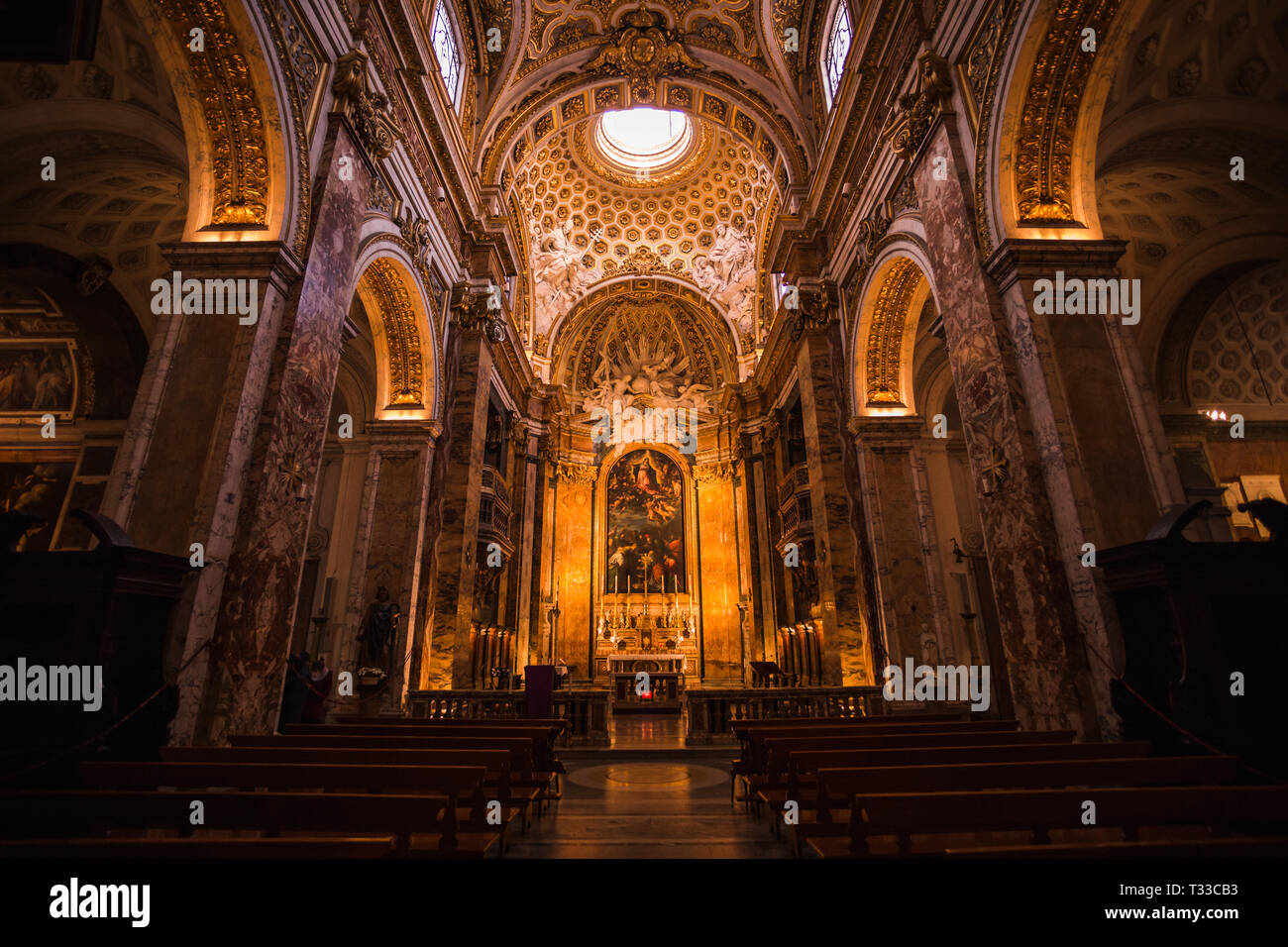 Gothic church rome hi-res stock photography and images - Alamy