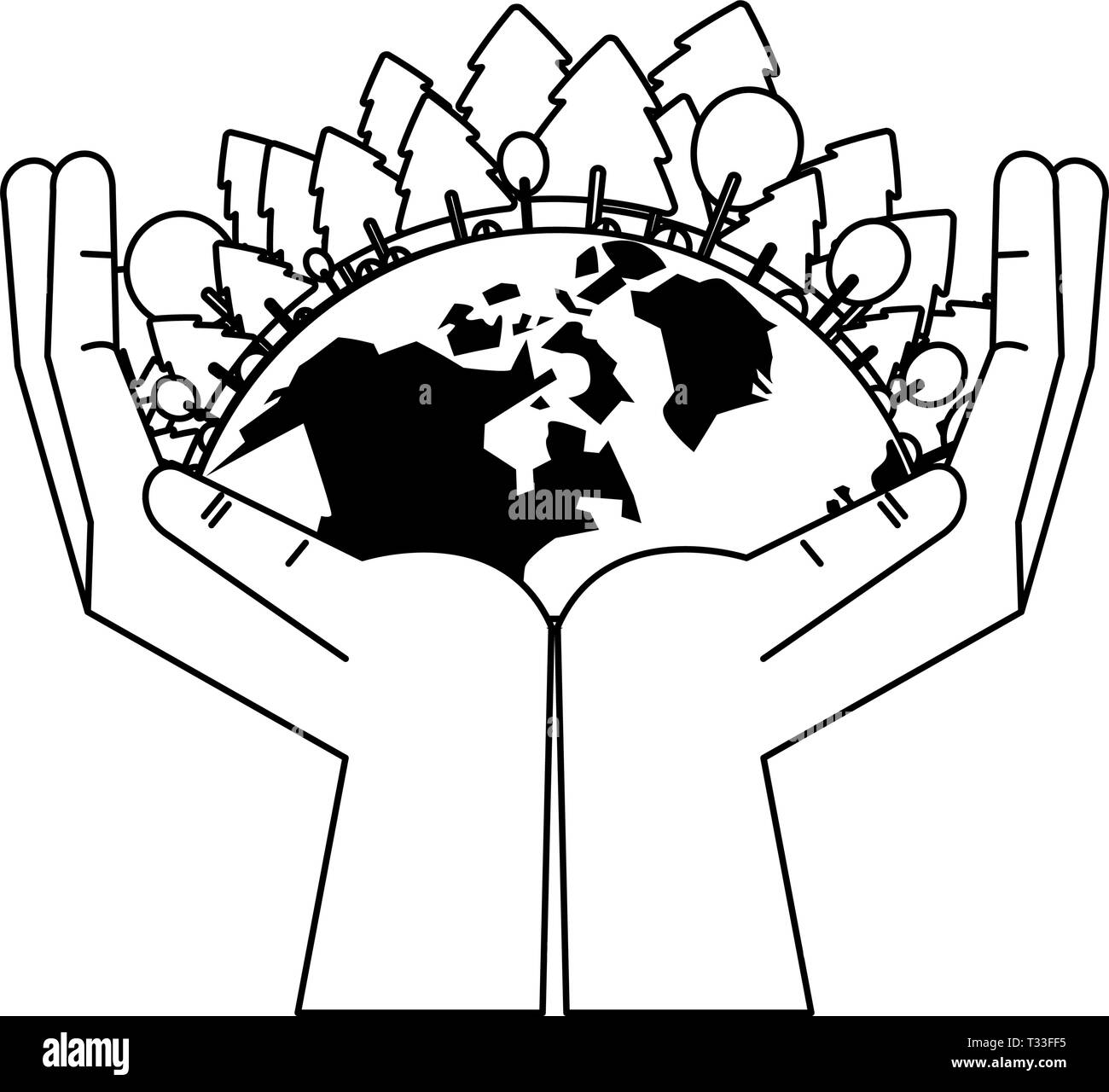 save world symbol Stock Vector Image & Art - Alamy