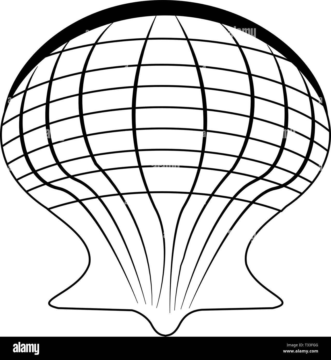 Sea shell symbol cartoon Stock Vector Image & Art - Alamy