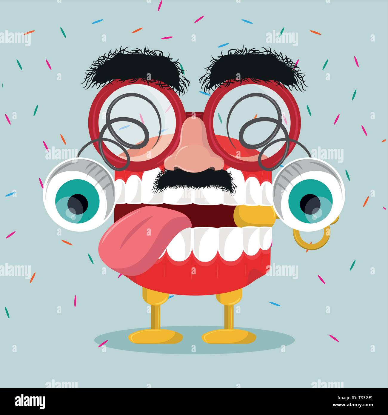 April fools day cartoons Stock Vector Image & Art - Alamy
