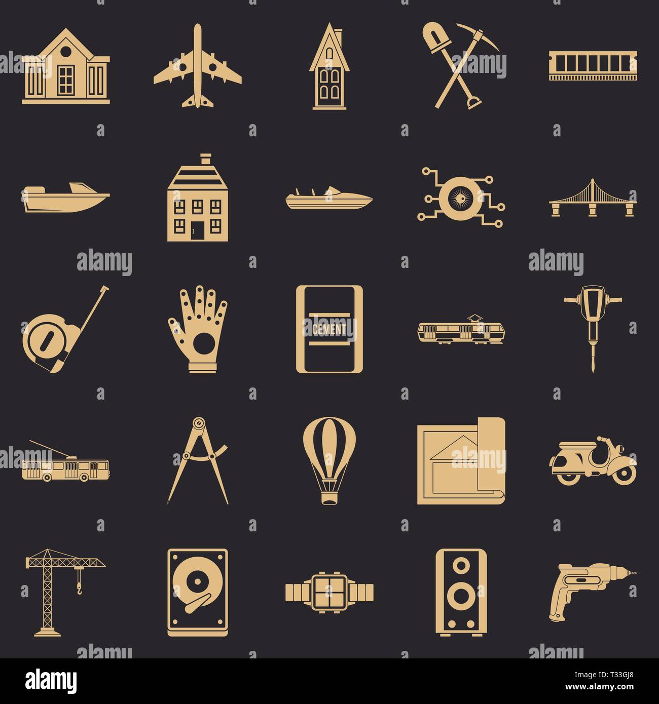 Figure icons set. Simple set of 25 figure vector icons for web for any ...