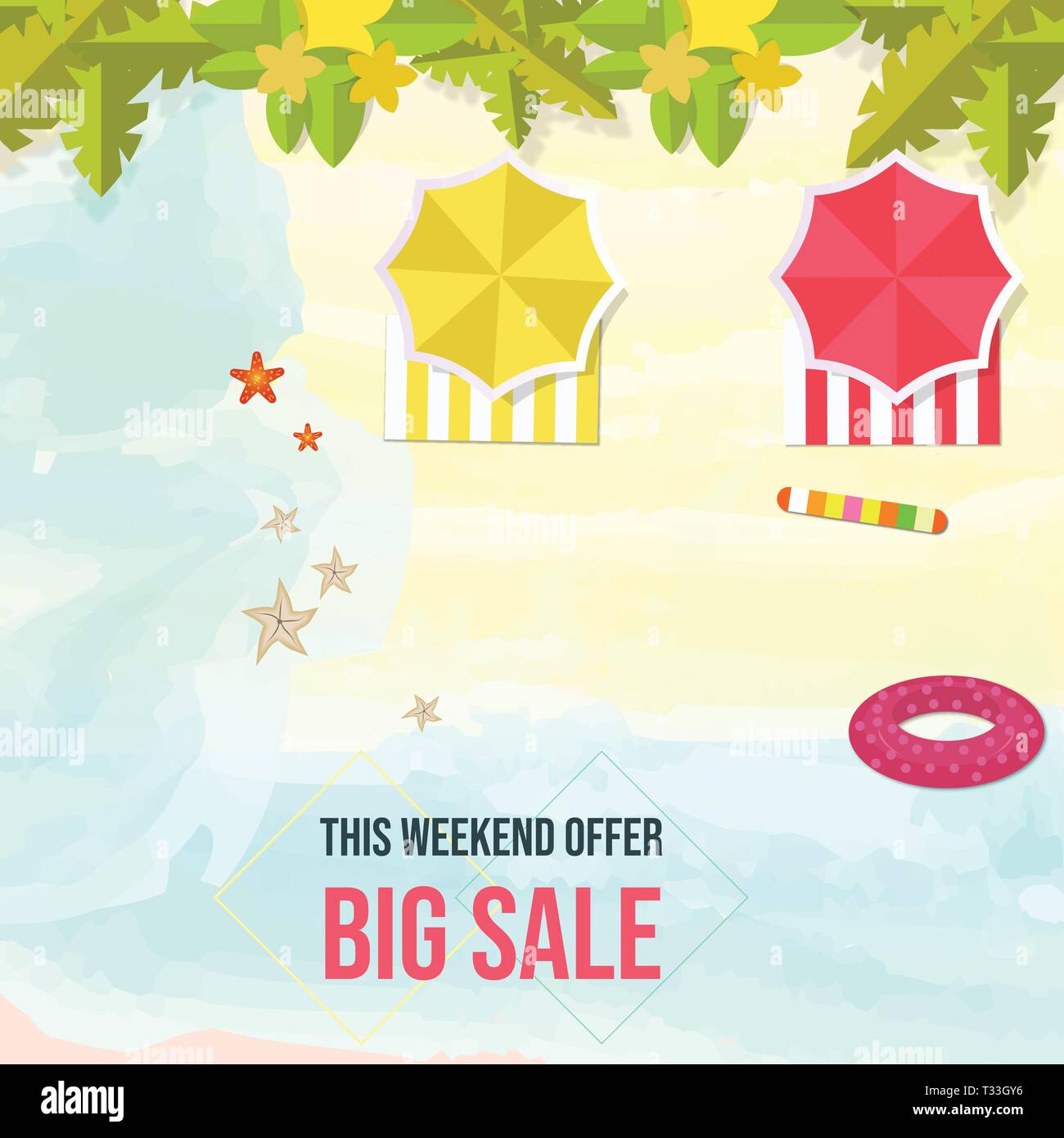 Rip current Stock Vector Images - Alamy