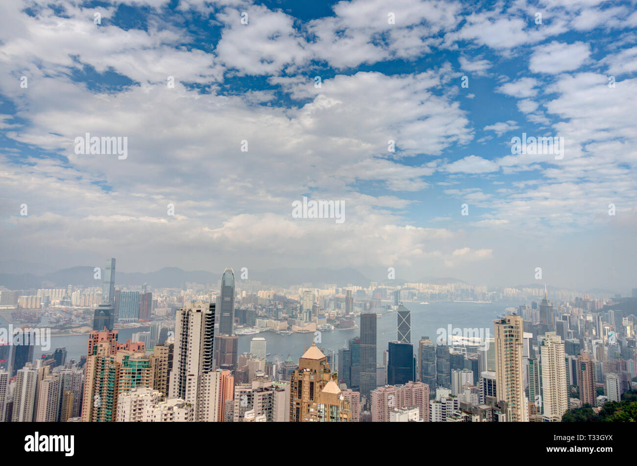 Hong Kong cityscape, China Stock Photo - Alamy